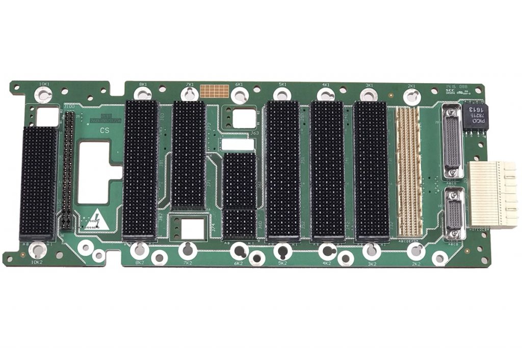 Custom VPX 9 Slot Backplane - COMTEL ELECTRONICS