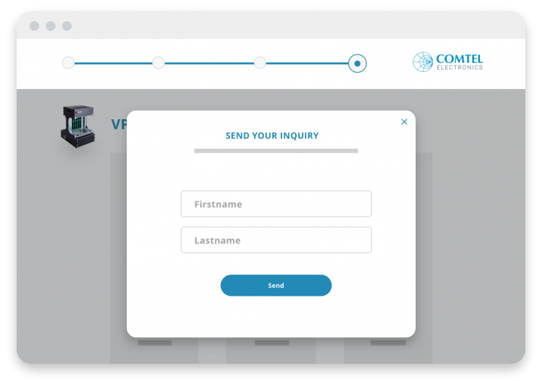 OpenVPX Backplane Configurator Landingpage - Comtel Electronics
